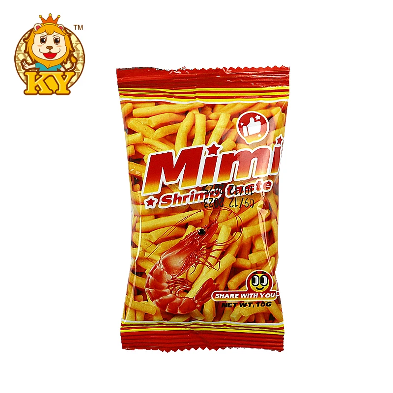 Wholesale OEM Chinese Snack Food Crispy Baked Chips Puffed Snacks