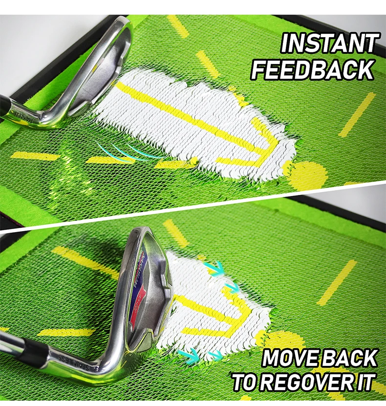 Sequin Pearlescent Piece Swing Path Trainer - Golf Aid