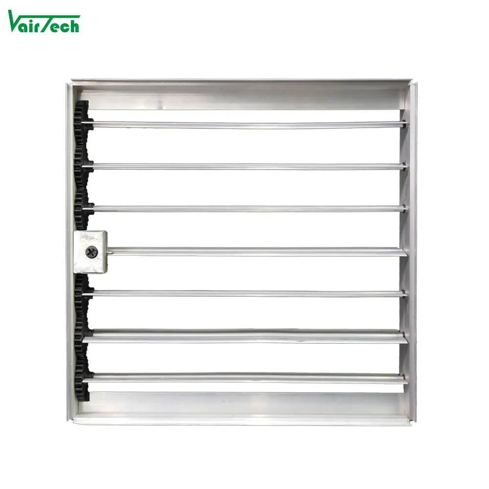 HVAC Aluminum Air Louver Damper - Adjustable OBD Ventilation