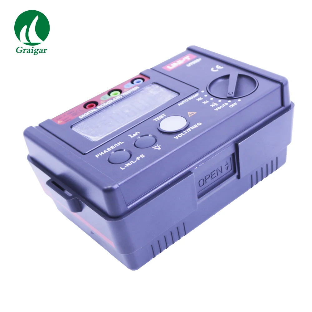 Ut582+ Digital Rcd (elcb) Tester Rcd Meter Voltage Measurement Range ...