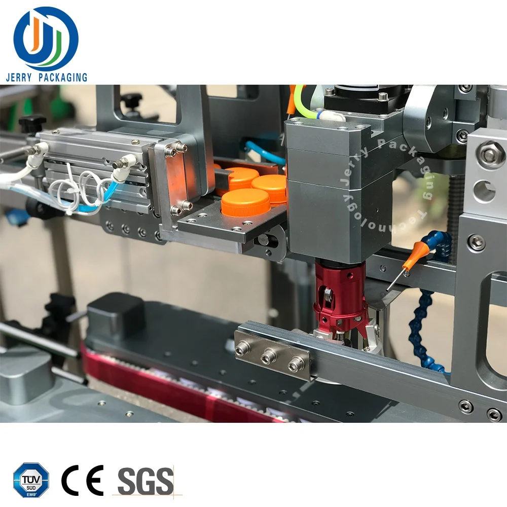 Fully Automatic Single Head Torque Controlled Capper 0.5/1/2/3/5 L Lube ...