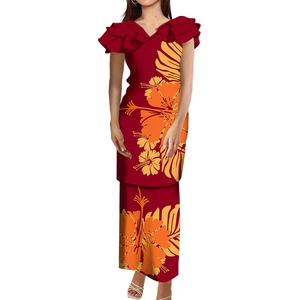 Puletasi Ptaha 2 Piece Outfits Sets - Plus Size Women Casual Dresses