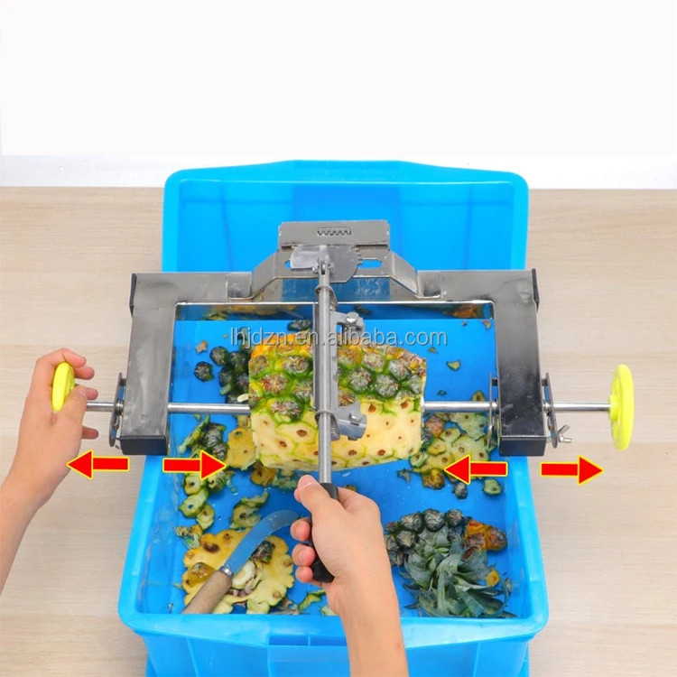 Best Quality Manual Pineapple Peel Stripping Machine/mini Hand ...