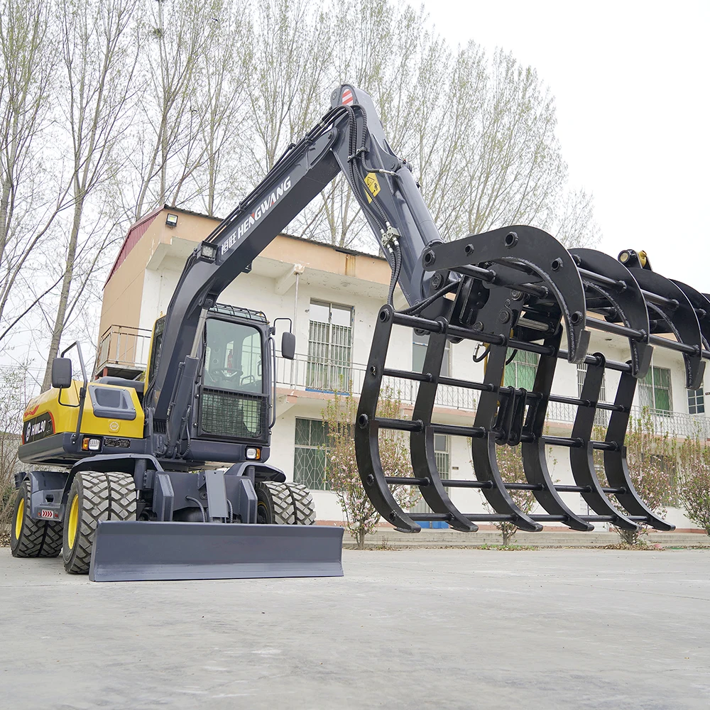 Cheap Wheeled Mobile Excavator - Mini Excavator CE Certified