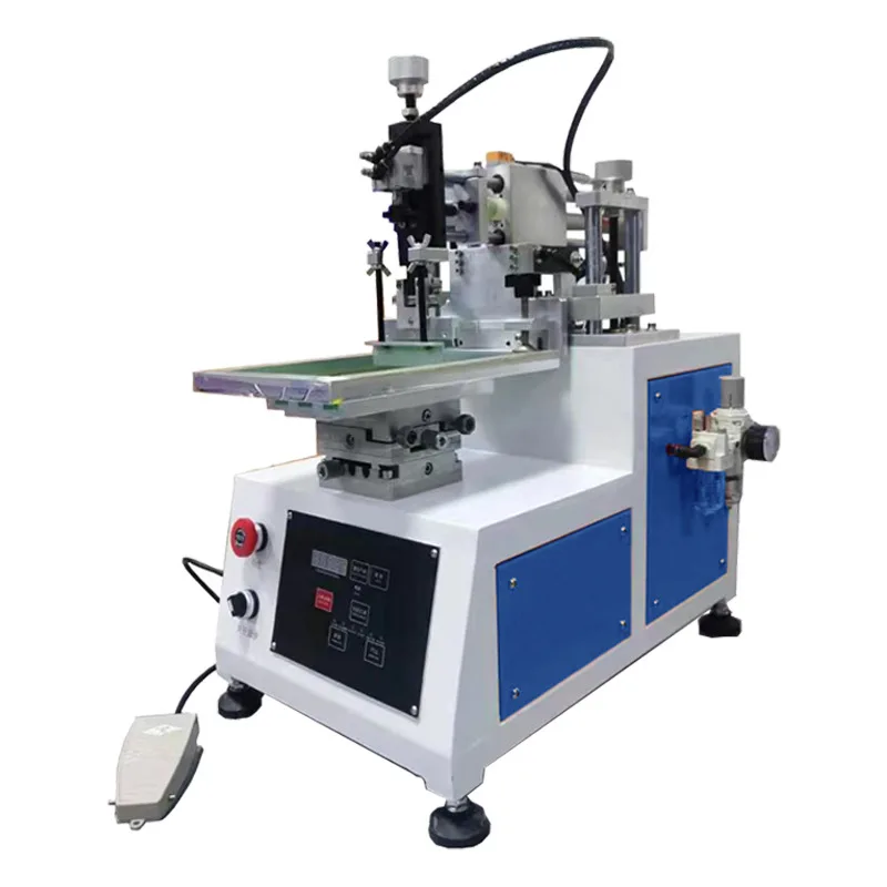 Fully Automatic Screen Printing Machine Flat Screen Printing Small Semi ...
