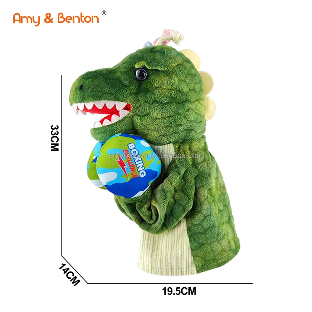 Adorable Stuffed Animal Toy Hand Puppet Boxer Doll Toddler Plush Toy ...