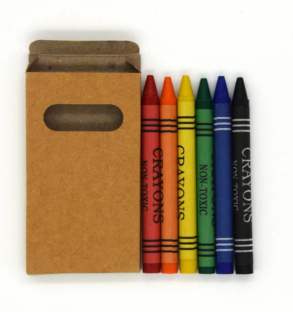 Bulk Crayons In 6 Colors For School Teachers & Kids - Buy Bulk Crayons ...
