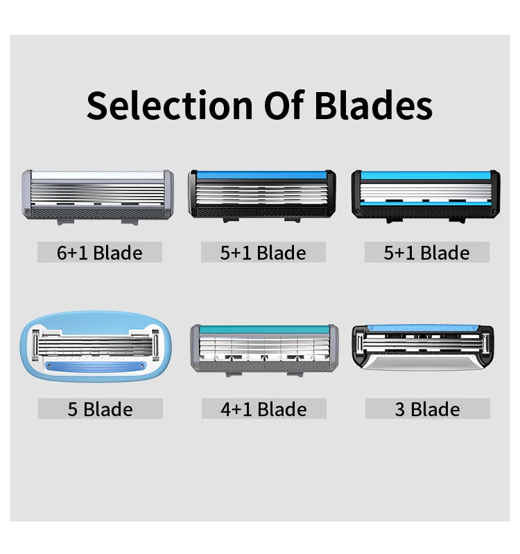 Persona Body Grooming Shave Razor - 5 Blade New Design