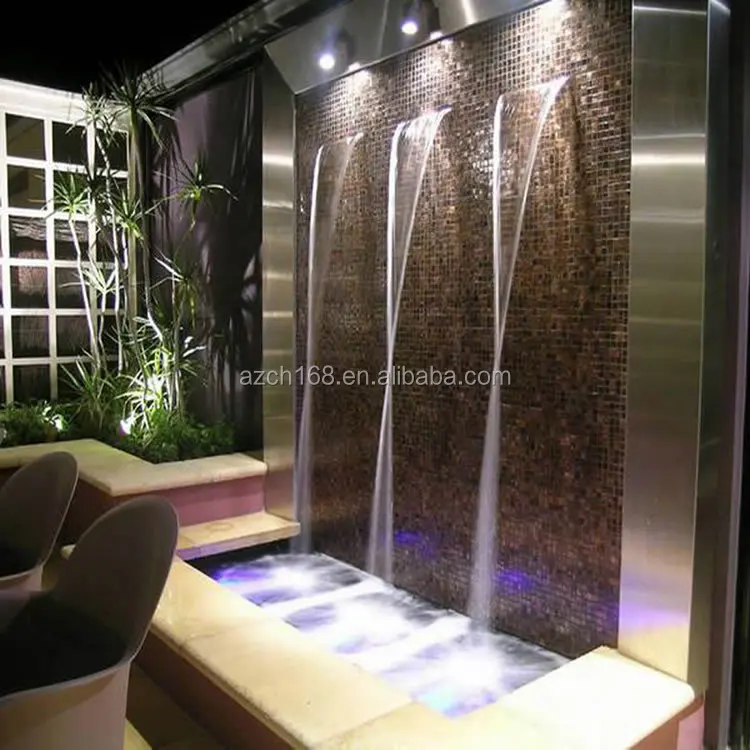 Modern Design Digital Water Curtain - Indoor Waterfall Fountain