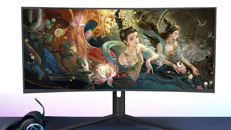 Frameless Curved Screen Office All In One Pc Desktop Core I5 I7 Cpu ...