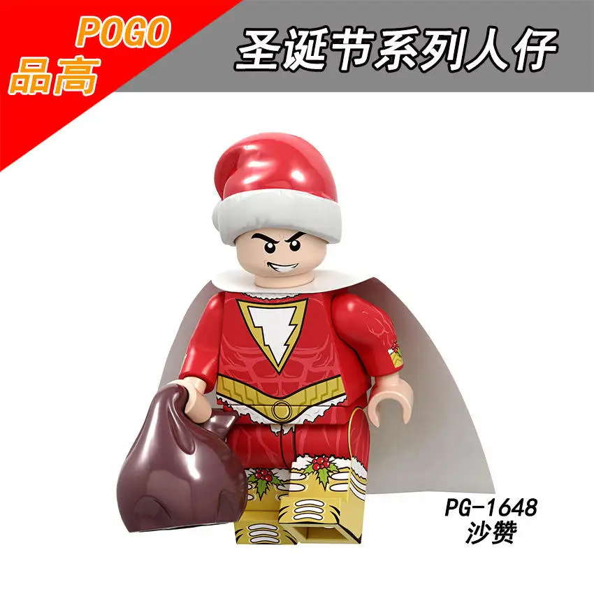 Mini Christmas Bricks Compatible Superheros Legos Brick Toy Mini Action ...