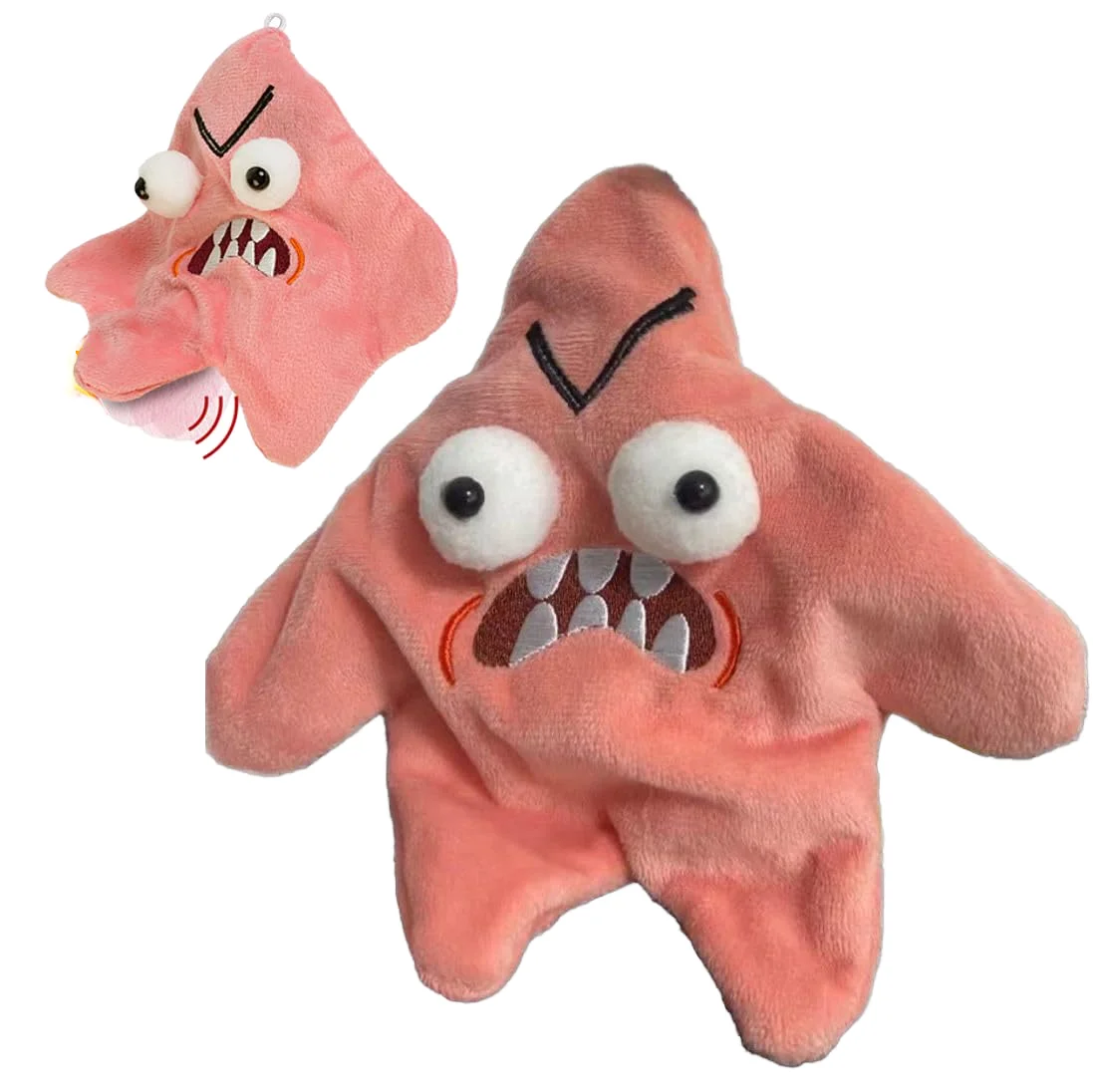 Funny Electric Plush Toy Creative Patrick Star Stuffed Toy Interactive Electric Plush Patrick ...