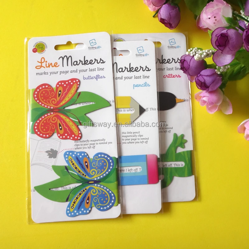 Promotional High Quality Book Mark Magnet - Iceland Style