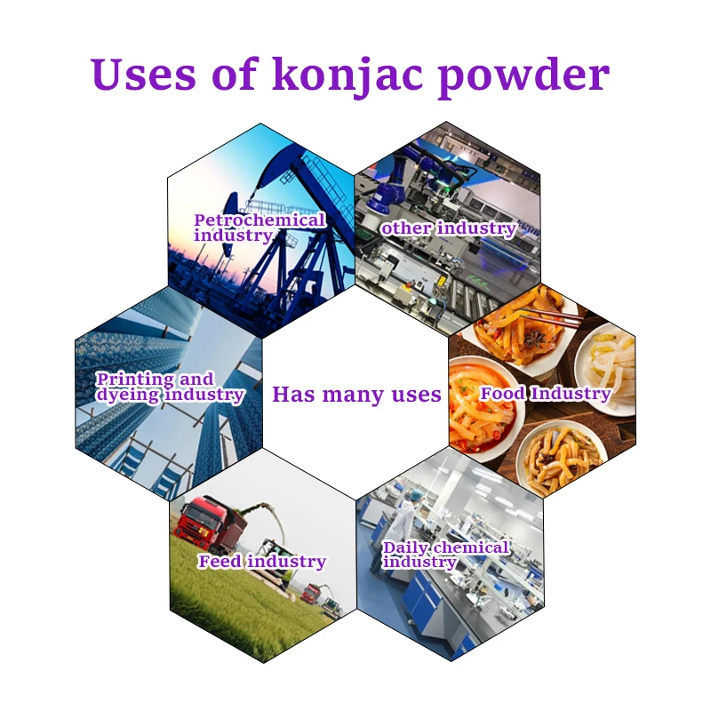 High Quality Konjac Glucomannan 500g Konjac Powder Green Healthy ...