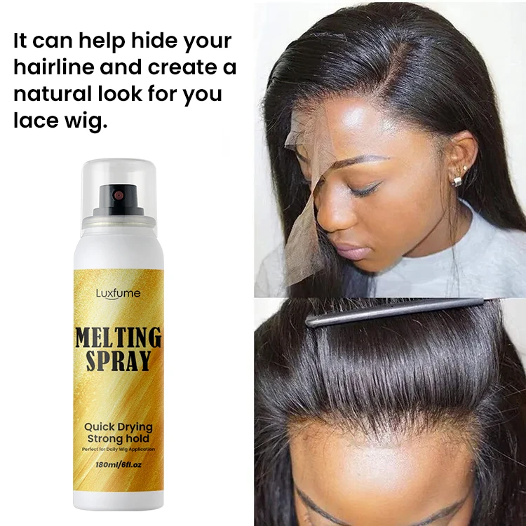 180ml Lace Melting Spray Private Label Melt Super Hold Lace Bond ...