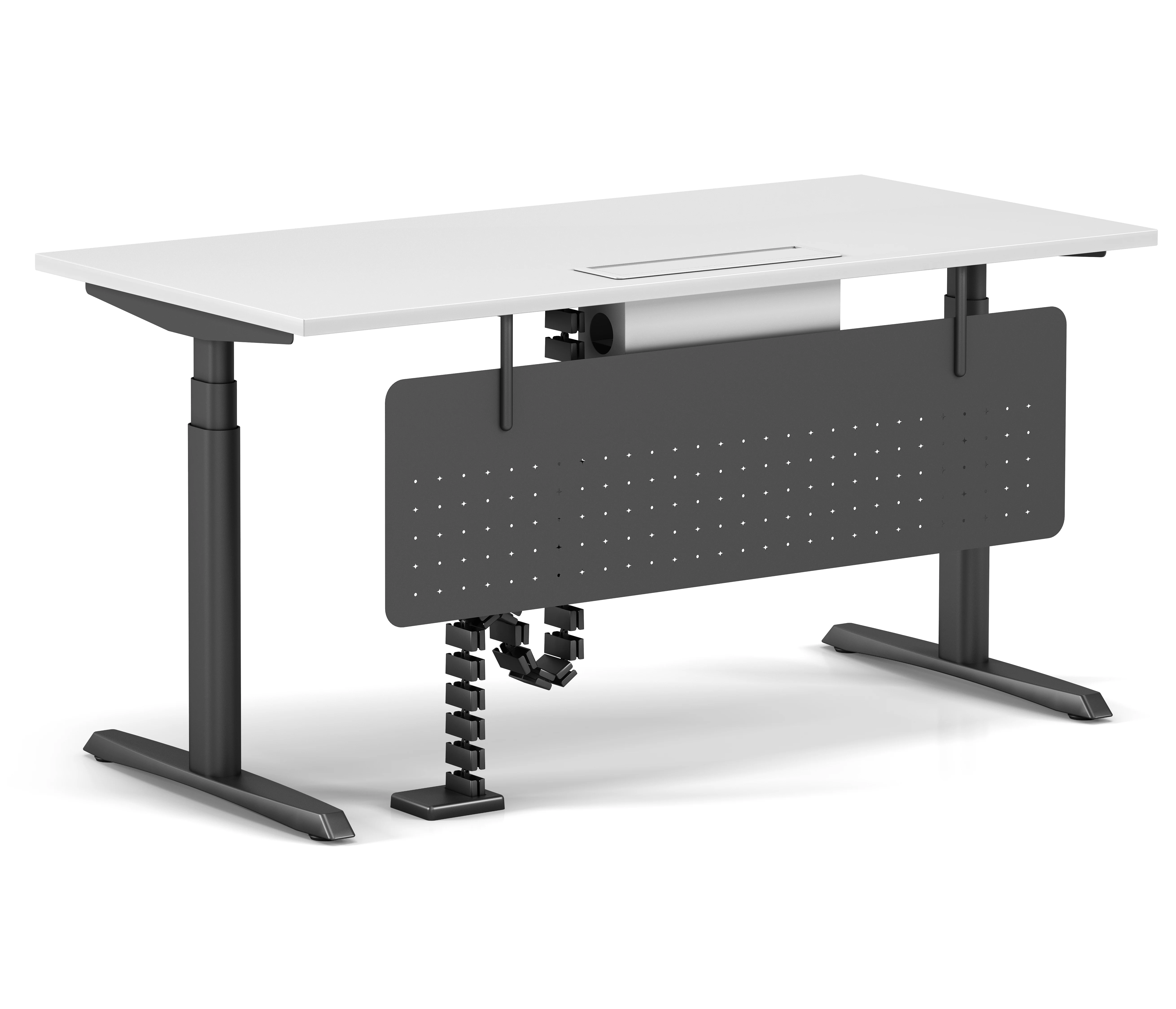 office workstation modular office table height adjustable desk study ...