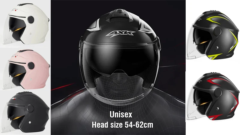 Electric Scooter Helmet - Double Lenses Anti-Uv Protection