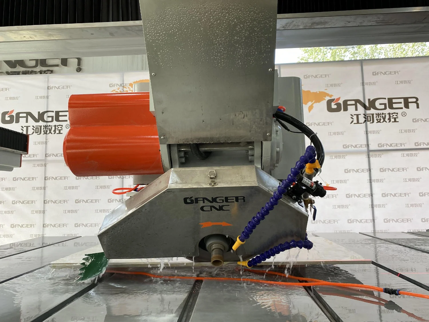 5 Axis Bridge Saw Granite Dekton Saw Cutting Machine Cnc Granite ...