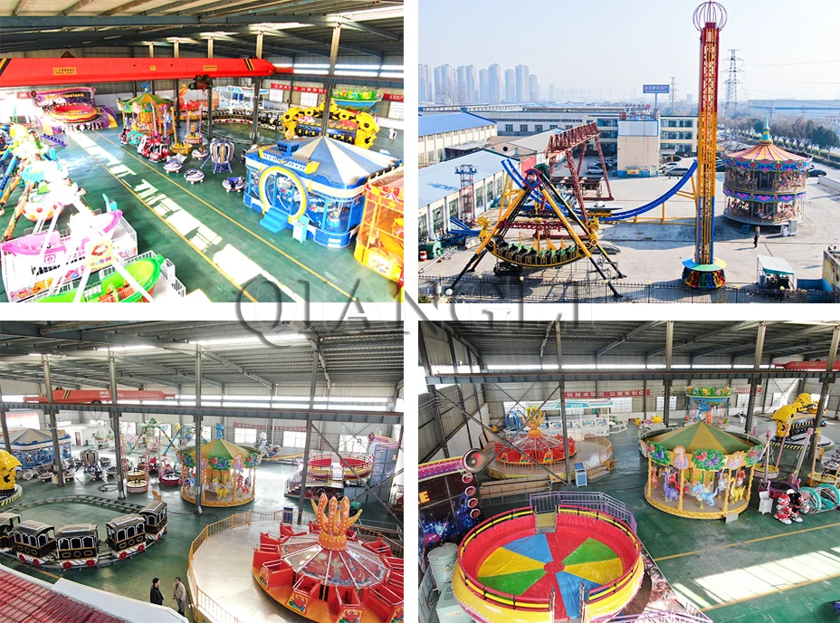 Carnival Ride Amusement Park Rides Portable Swing Rotating Trailer Move ...