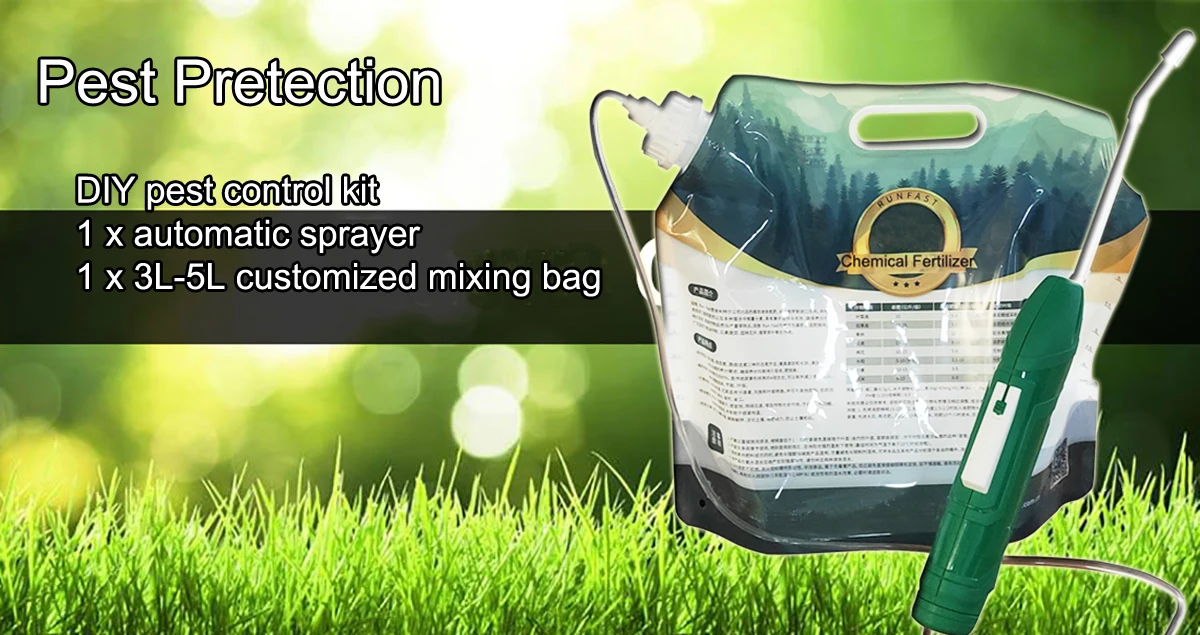 Pest Blaster Outdoor Bug Control Spray Kit - DIY Automatic Sprayer