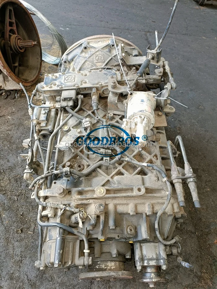 Used Original E13C Engine ZF16S221 Transmission Gearbox