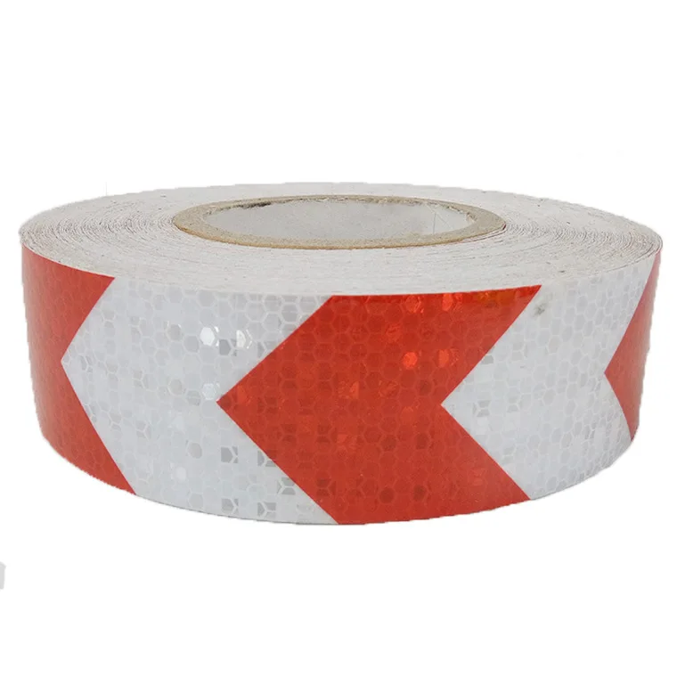 Black Yellow Arrow Reflective Sticker Warning Tape For Truck - Buy ...