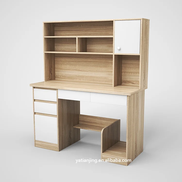 Simple Modern Home White Desk - Perfect for Small Spaces