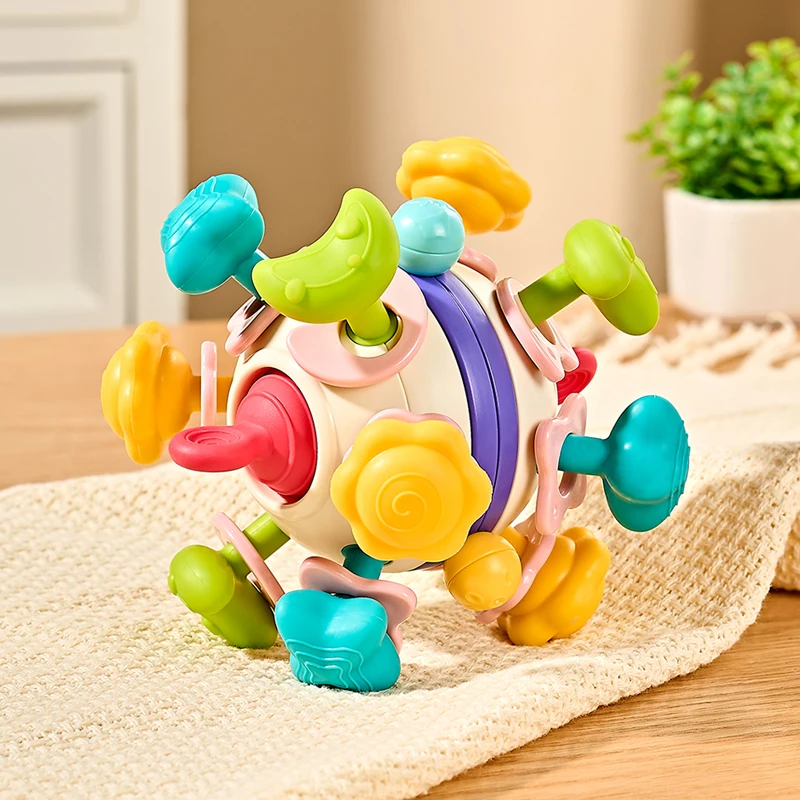 Funny Safety Soft Rubber Manhattan Atomic Spinning Ball For Kids - Buy ...