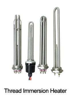 1000w Tubular Immersion Solar Water Heater - 48v DC