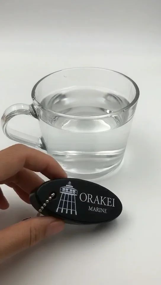 Custom Made Oval Shape Pu Foam Floating Key Chain,Sailing Boat Floating ...