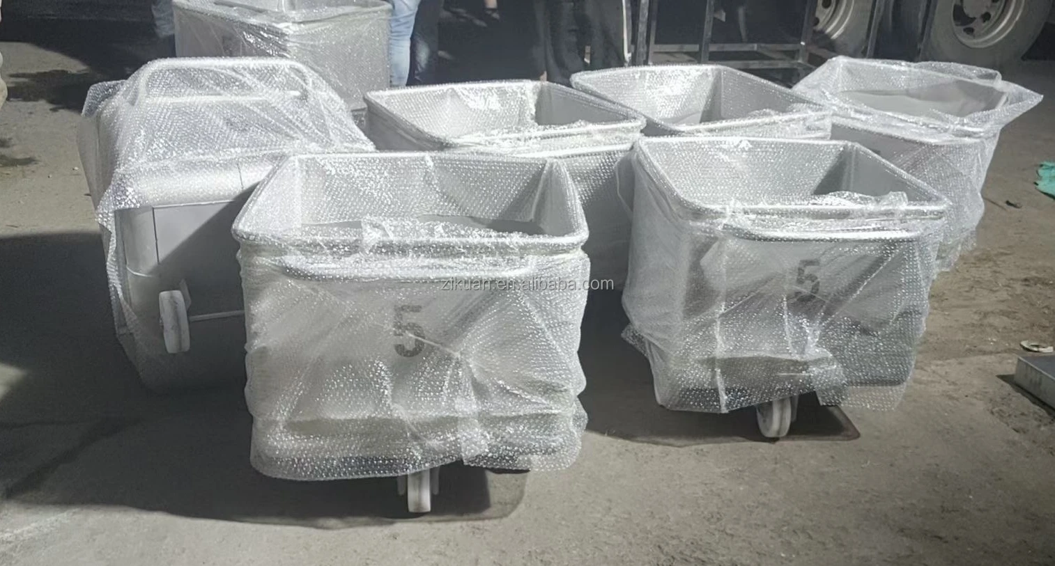 304 Stainless Steel Bucket 200L Meat Cart Meat Wagon| Alibaba.com
