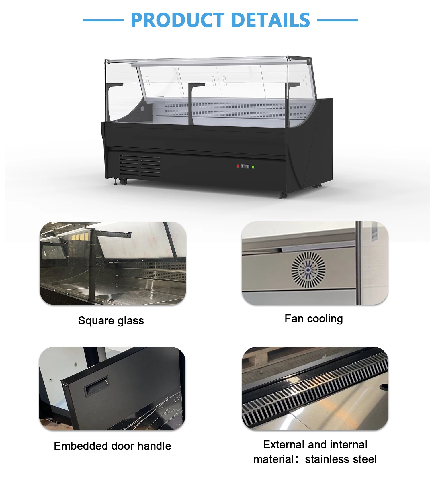 Commercial Smart Deli Display Counter - Refrigerator & Freezer