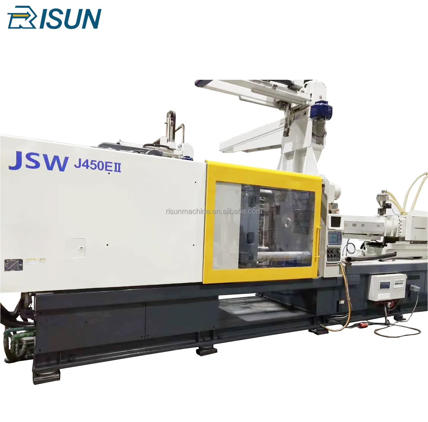 Japan Used Jsw450 Ton Plastic Injection Moulding Machine Motorcycle ...