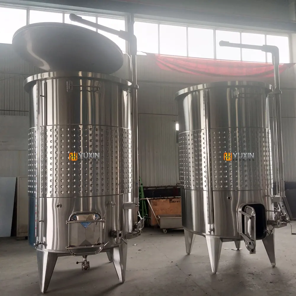 Open Top Wine Fermenter tank Fermentation tank Jacketed 10000l| Alibaba.com