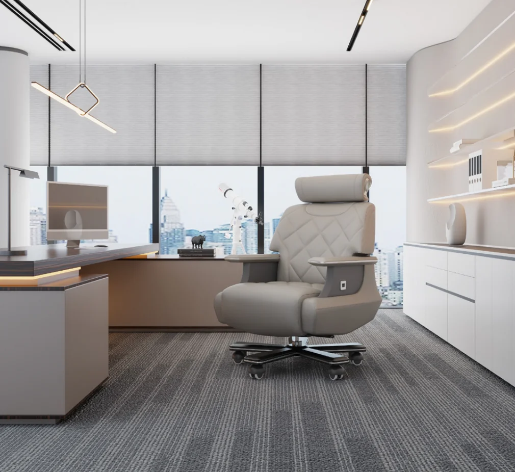 Luxury Office Furniture Ergonomic Swivel Boss CEO Manager Executive ...