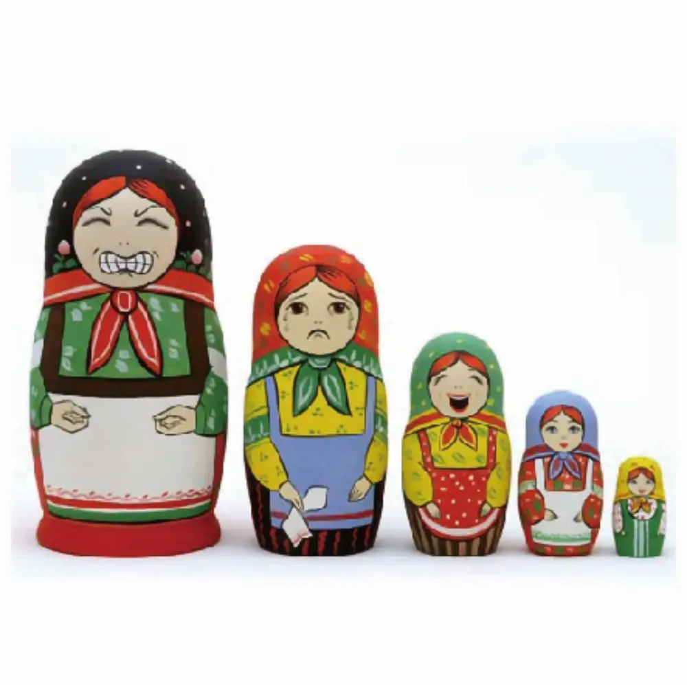 Matryoshka Party Favor Boxes - Stacking Candy Gift Packaging Box for ...