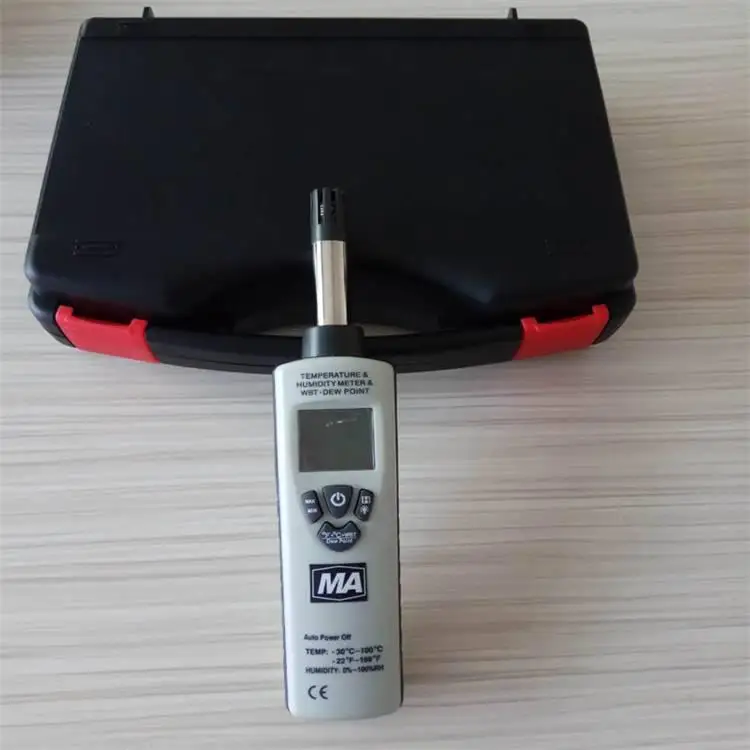 Hand-held Mine Intrinsic Safety Temperature Humidity Detector Digital ...