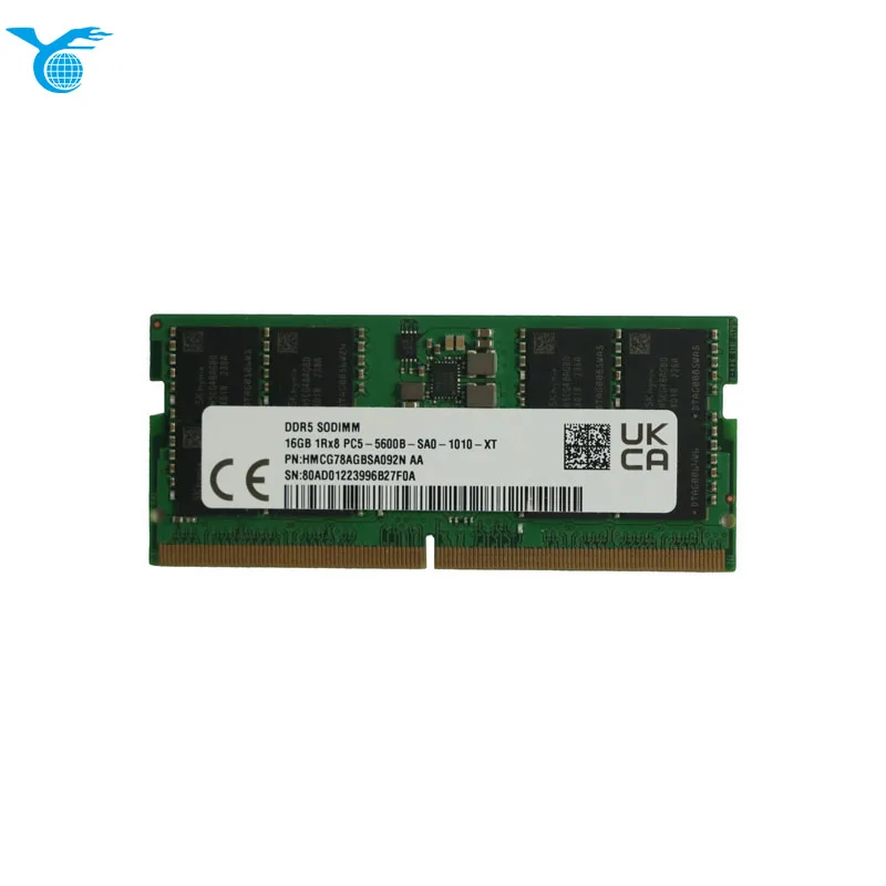 laptop memory 32GB SK Hynix 16GB DDR5-5600B SODIMM HMCG78AGBSA095N ...