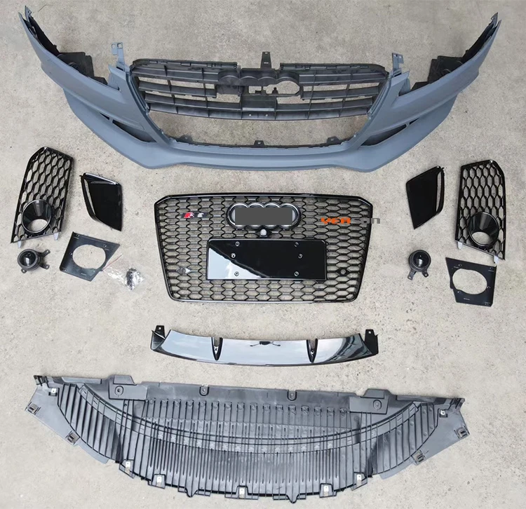 D4 A8 Front Bumper Bodykit - Audi A8 Modified RS8 Bumper