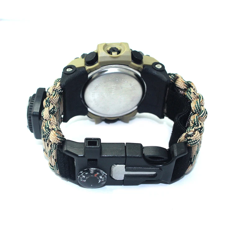 Camping Watches - Multi-Functional Emergency Watch for Outdoor
