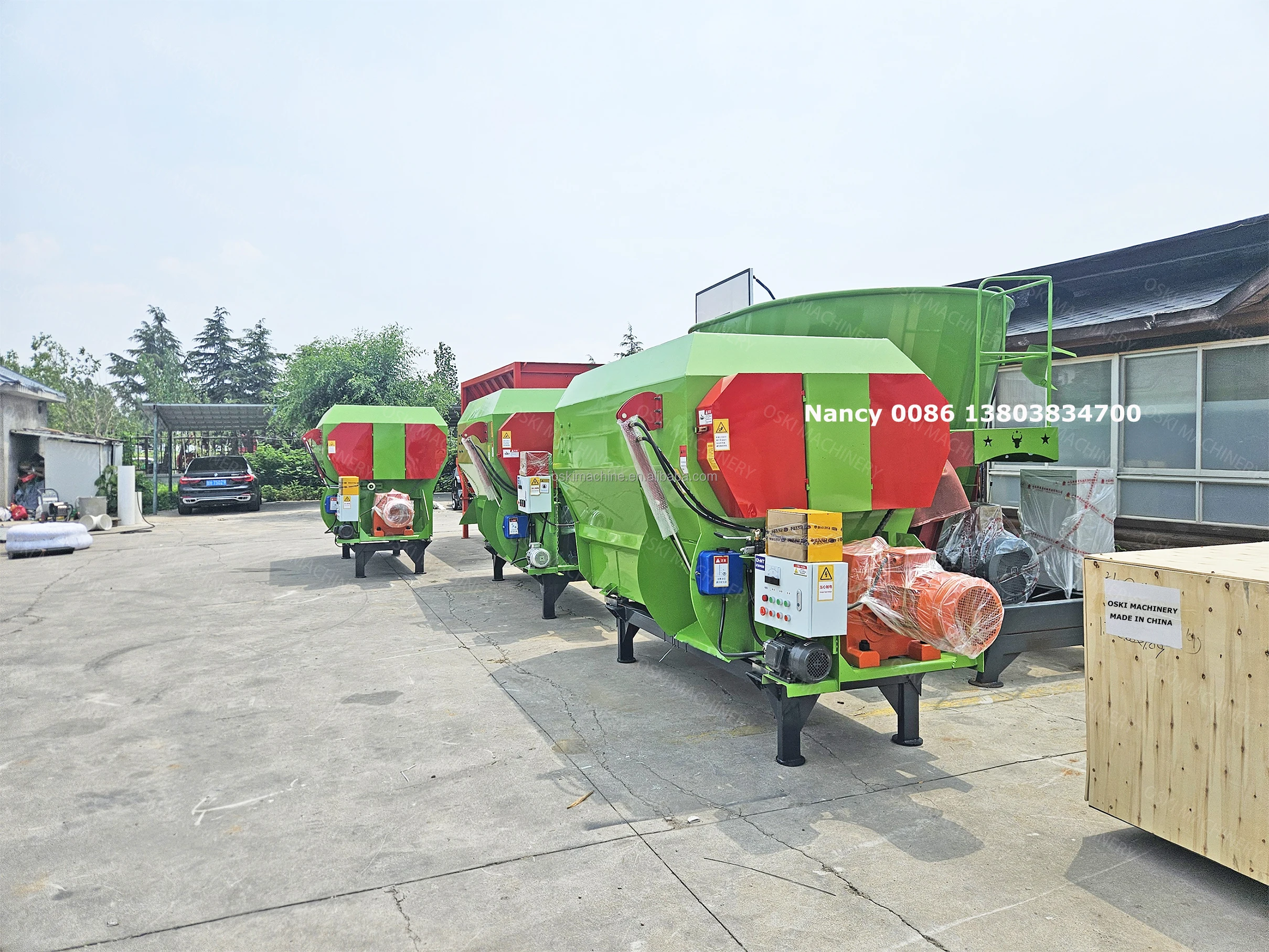 Small TMR Mixer Wagon for Cattle Feed - Efficient Livestock Mixing ...