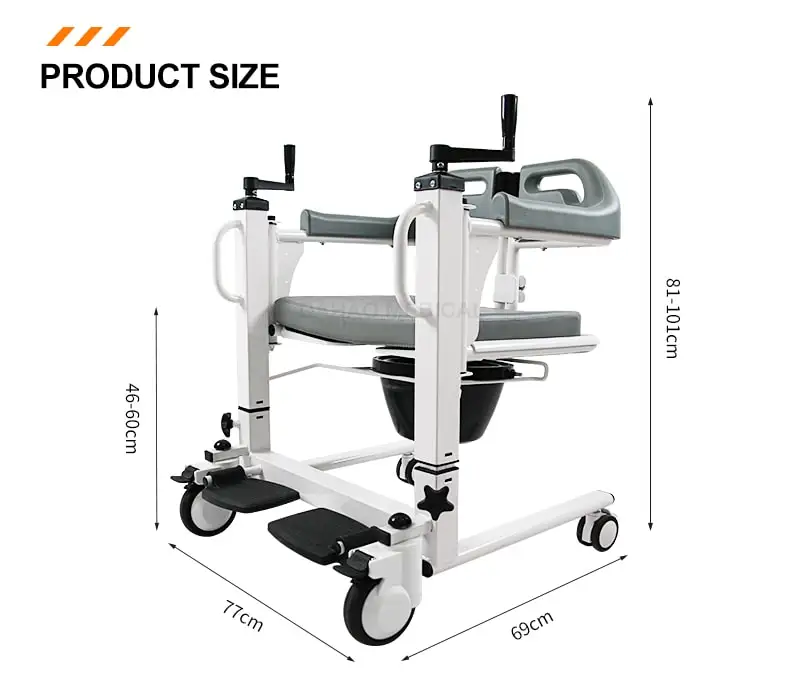 Multi-function Vehicle Patient Conveyor Lifter Old Man Medical Nursing ...