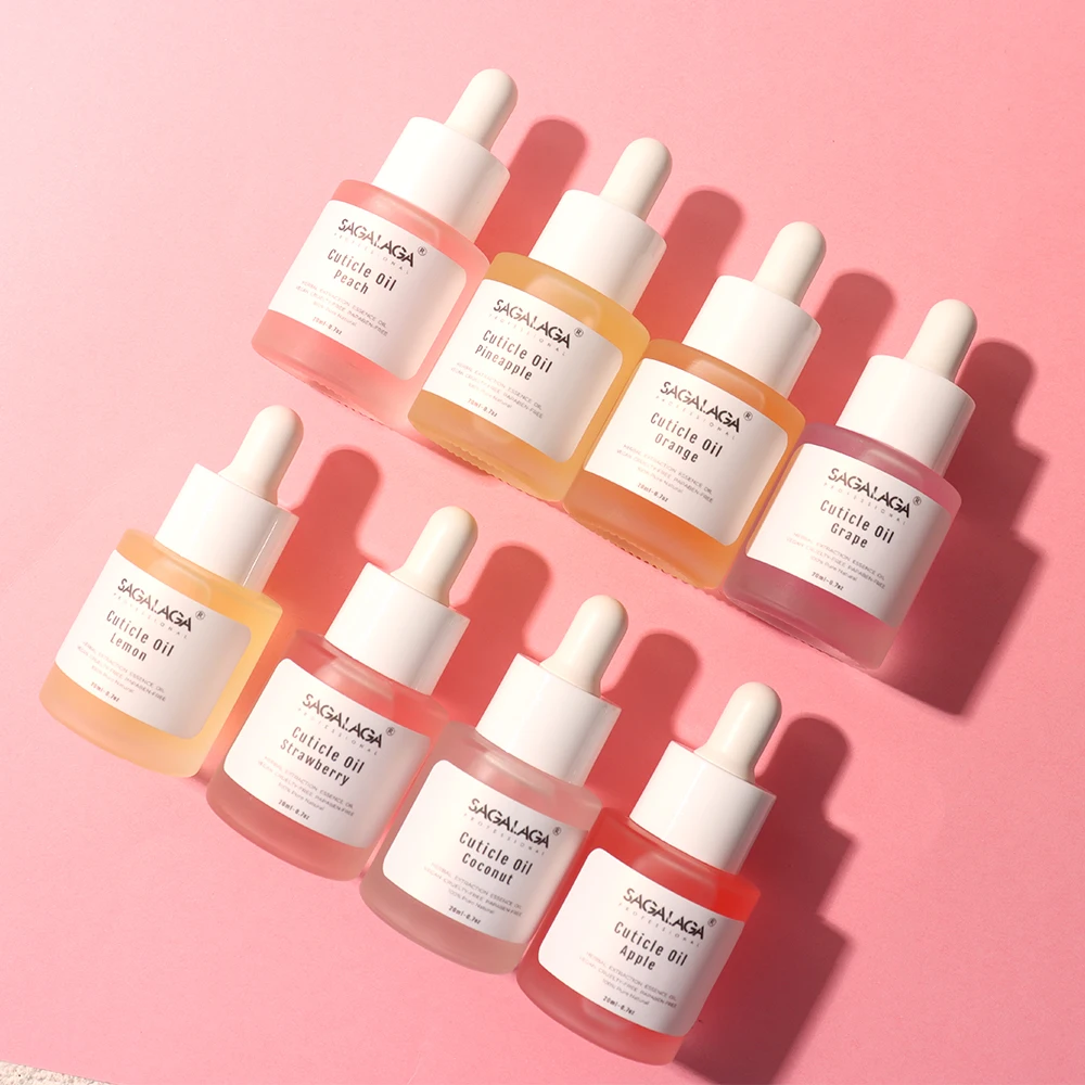 Custom Nail Cuticle Revitalizer Oil With Dropper Bottle Vitamin E And B ...