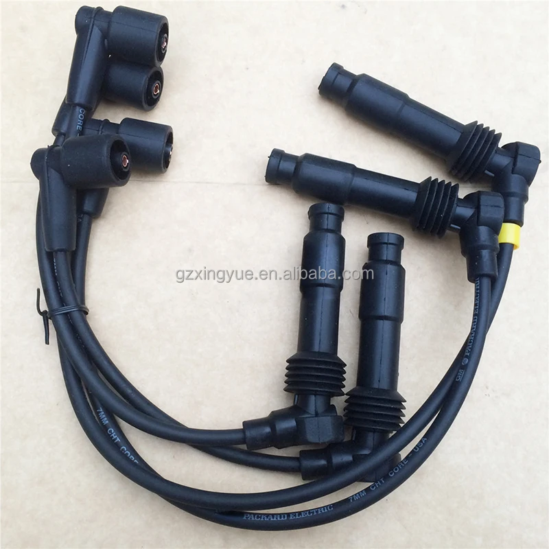 96460220 96190263汽车点火线组火花塞电缆，适用于Lacetti 1.8雪佛兰Captiva 2.4L安塔拉努比拉Optra ...