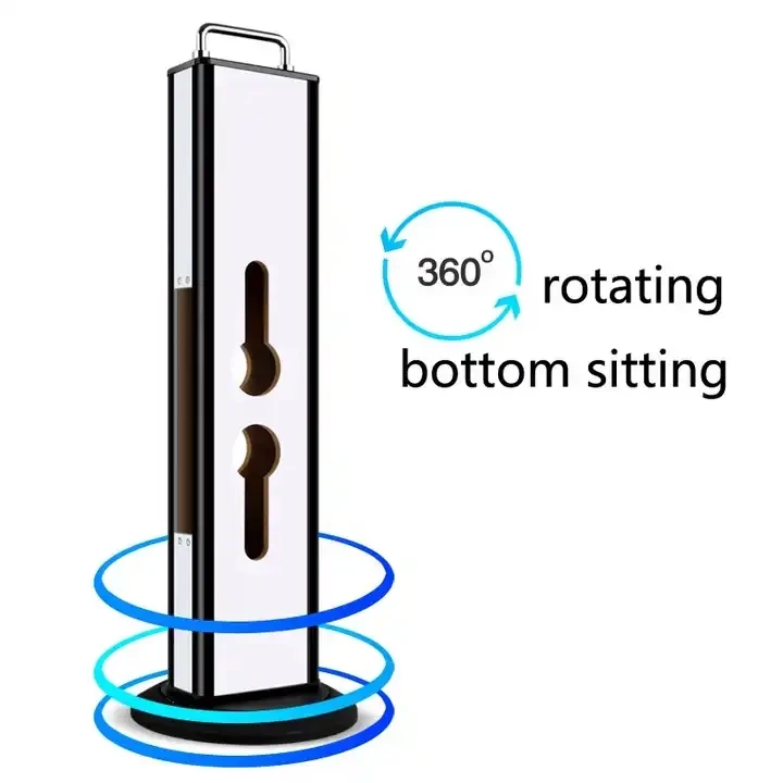 Smart Door Lock Display Stand Digital Door Lock Rotating Display Rack ...