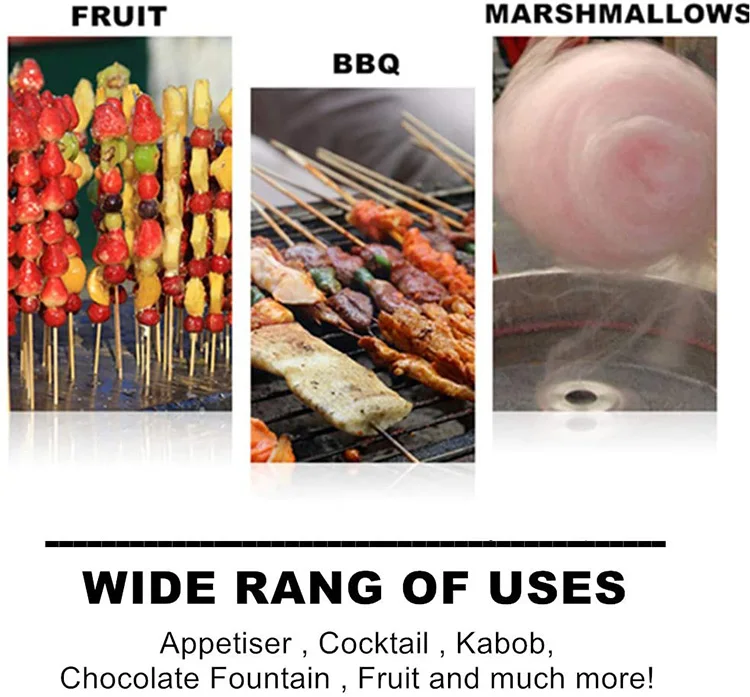 China Bamboo Stick Heat Resistance Bbq Satay Making Bamboo Stick Skewer ...