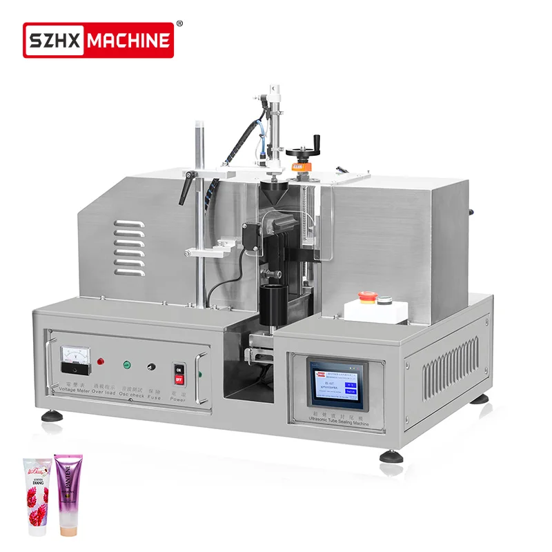Manual Ultrasonic Cosmetics Dual Chamber Tube Sealer Sealing Machine ...