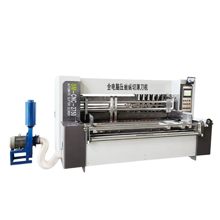 Cardboard Rotary Thin Blade Creaser Slitter Machine To Make Cardboard ...