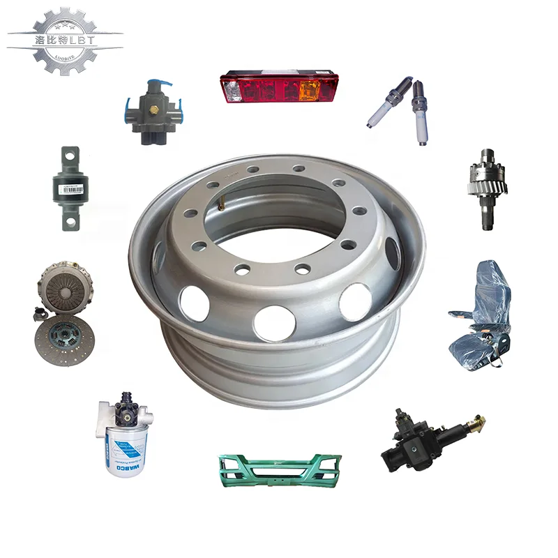 Sinotruck Sinotruk Howo A7 T7H Shacman Truck Spare Parts Wheel Assembly ...