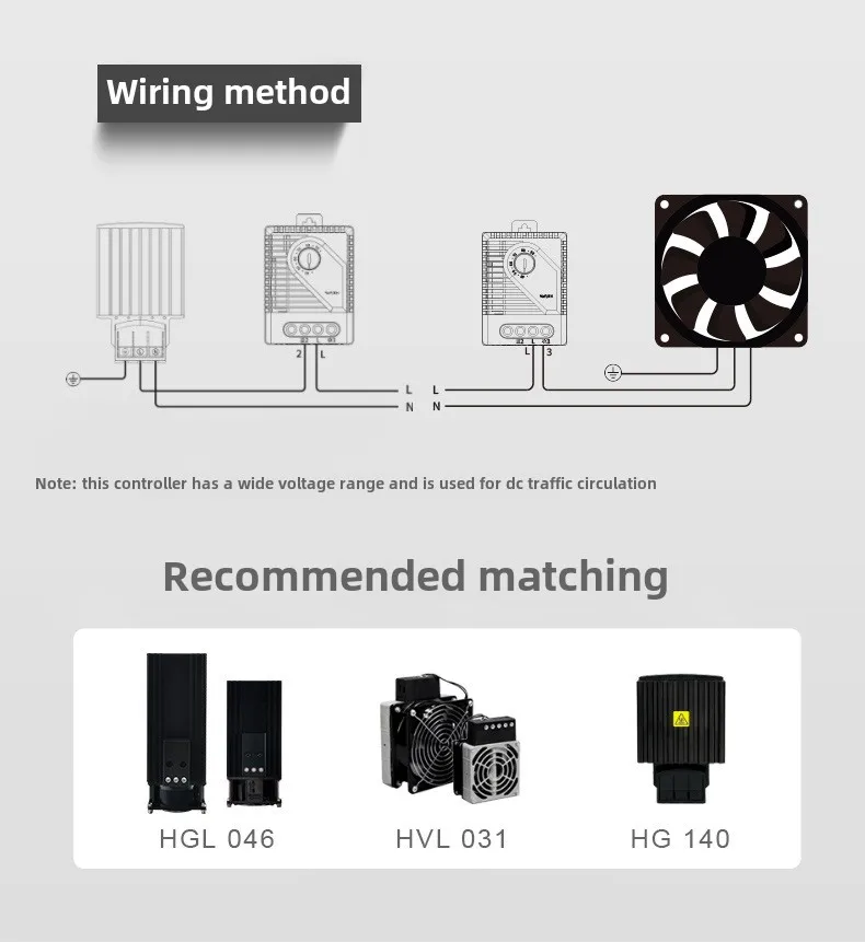 MFR012 Adjustable Mechanical Humidity Controller Industrial Cabinet ...
